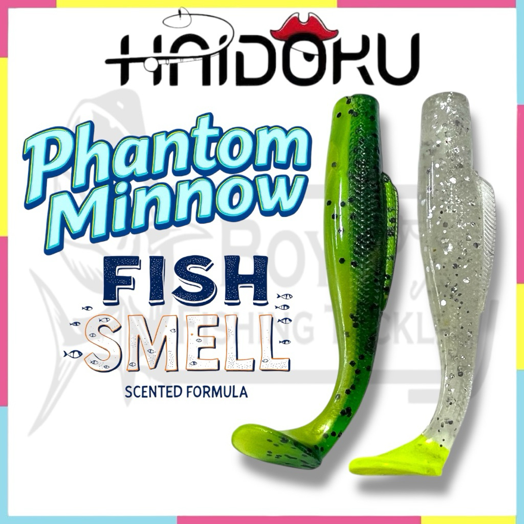 2025 KAIDOKU PHANTOM MINNOW 6cm FISH SMELL SOFT LURE SP SOFT PLASTIC ...