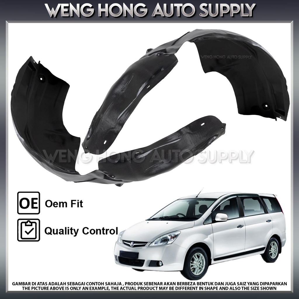Proton Exora CPS , CFE , BOLD TURBO Front / Rear Fender Cover , Fender ...