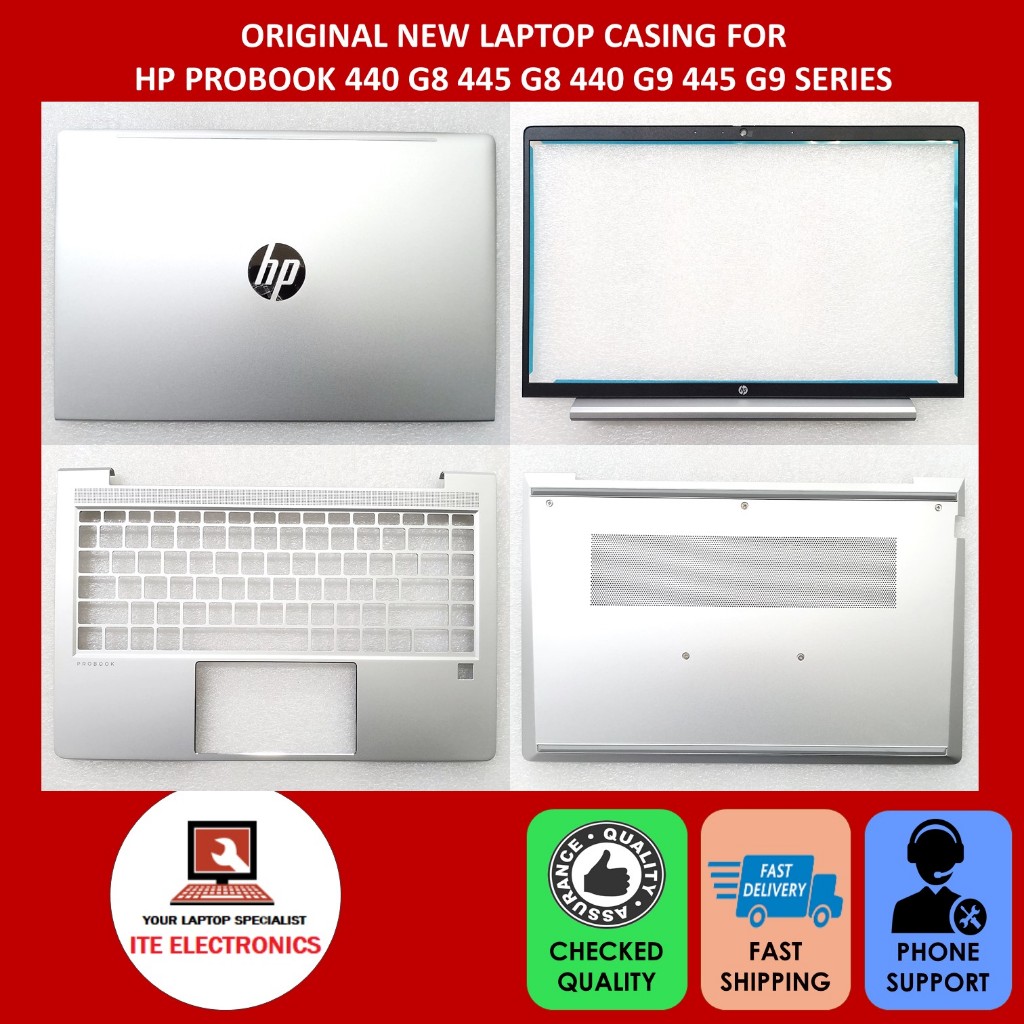 ORIGINAL NEW HP PROBOOK 440 G8 445 G8 440 G9 SERIES LCD FRONT CASING A ...