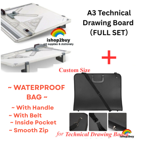 A3 Technical Drawing Board Full Set Engineering Drafting Board Rapid ...