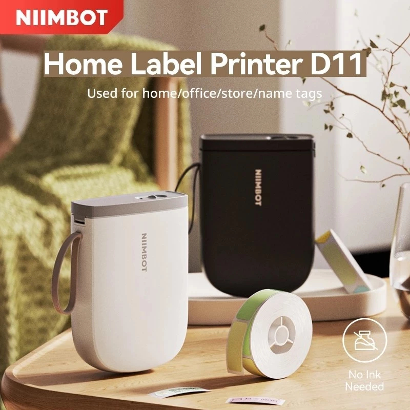 Niimbot D11_H Label Sticker Printer | Machine Inkless Thermal Handheld ...