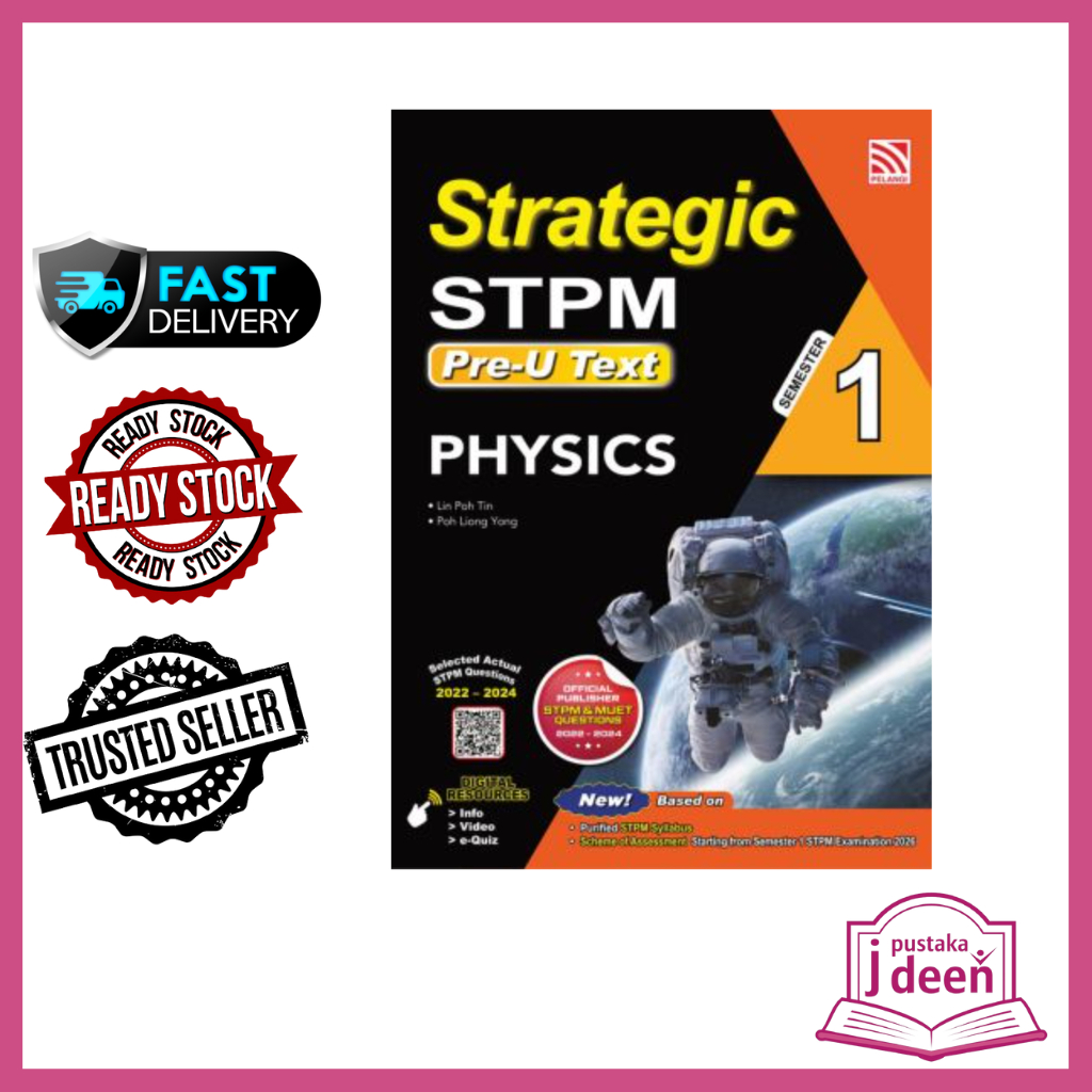 JDEEN BUKU RUJUKAN STPM PHYSICS - STRATEGIC STPM PRE-U TEXT SEM 1 | Shopee Malaysia