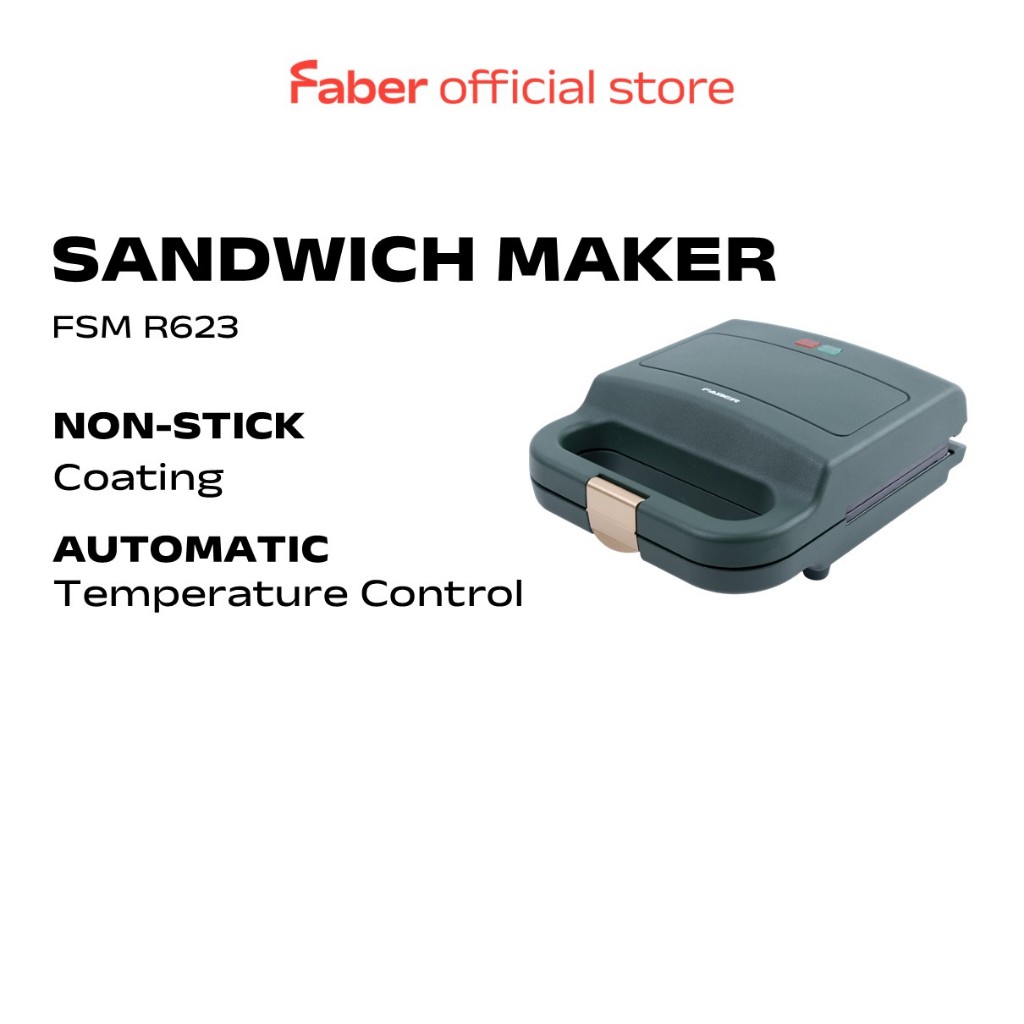 Faber Sandwich Maker Fsm R623/620/624 Pembakar Roti | Shopee Malaysia