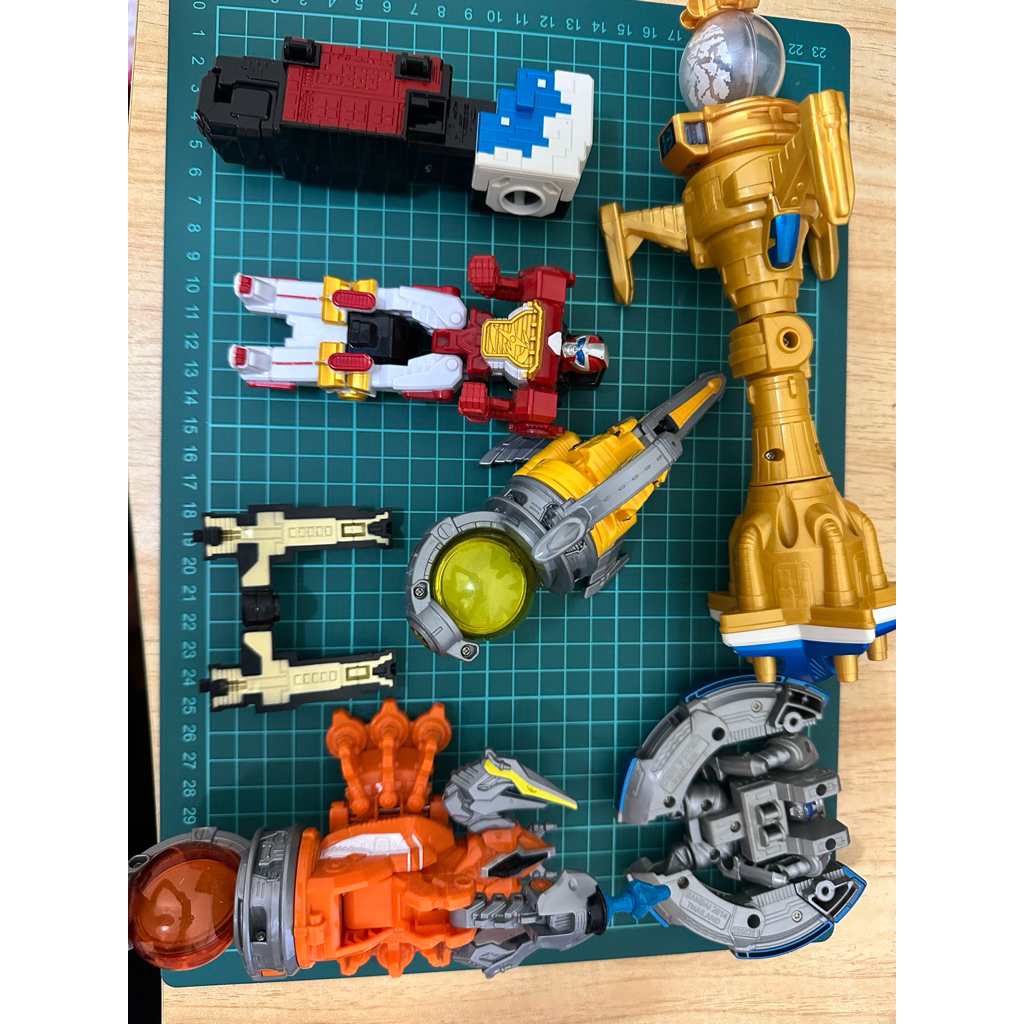 DX Sentai Megazord Zord Parts Kyuranger Ninninger Zyuohger | Shopee ...