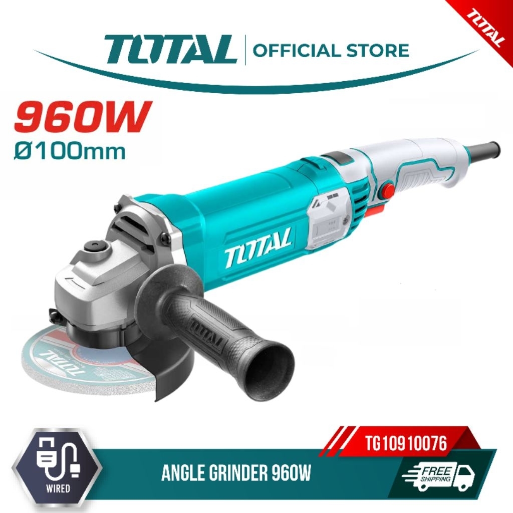 Total Angle Grinder (960W / 4") TG10910076 | Shopee Malaysia