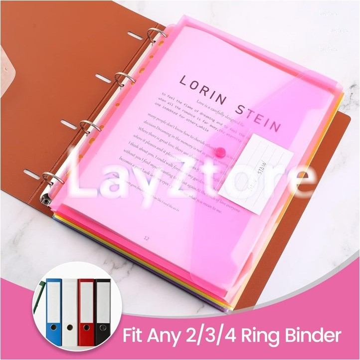 A4 Files A4 11 holes Binder Pockets A4 Plastic Folders File Folders A4 ...