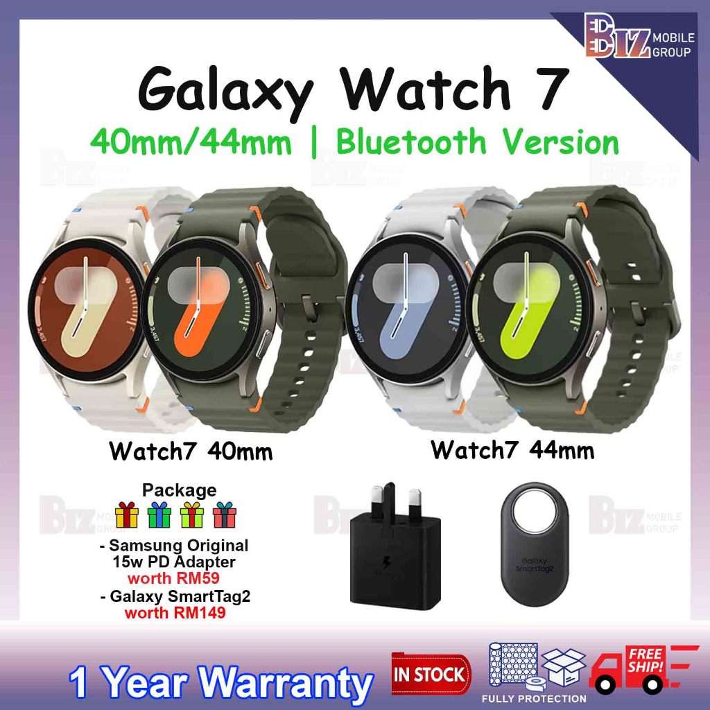 Samsung Galaxy Watch 7 Bluetooth Version (40mm/44mm) | Original ...