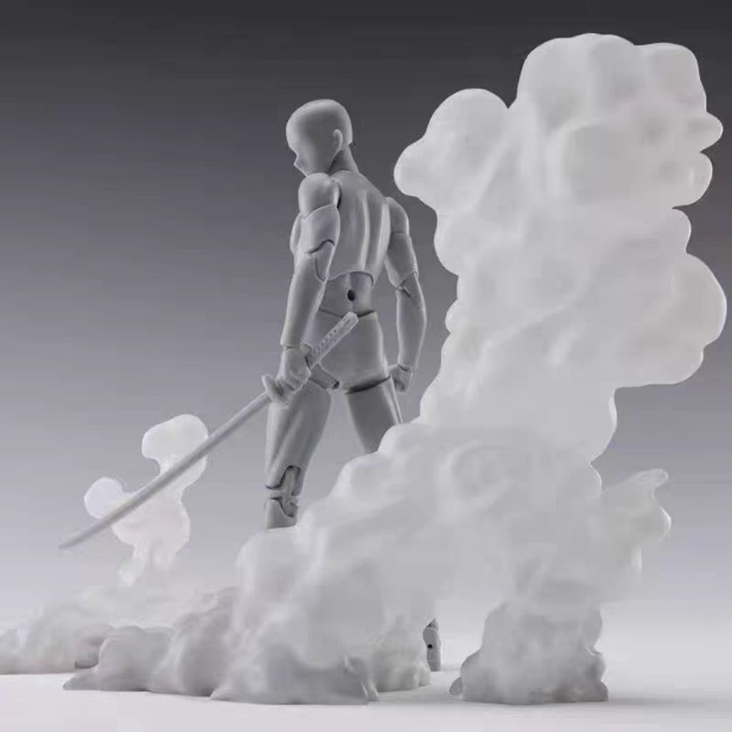 EFFECT Series SMOKE White Ver. for S.H.Figuarts Figure Pose Diorama ...