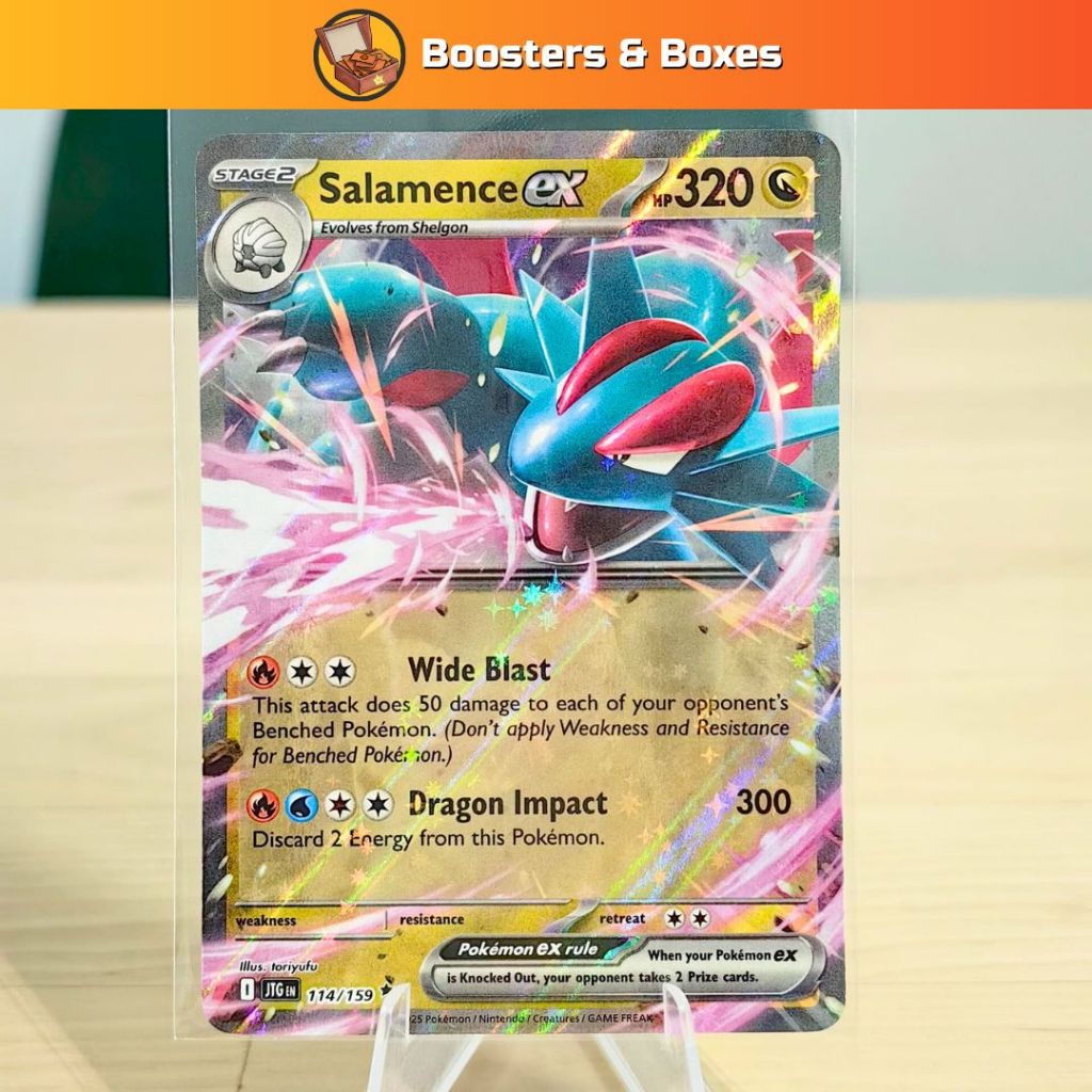Salamence ex (114/159) [Scarlet & Violet: Journey Together] | Shopee Malaysia