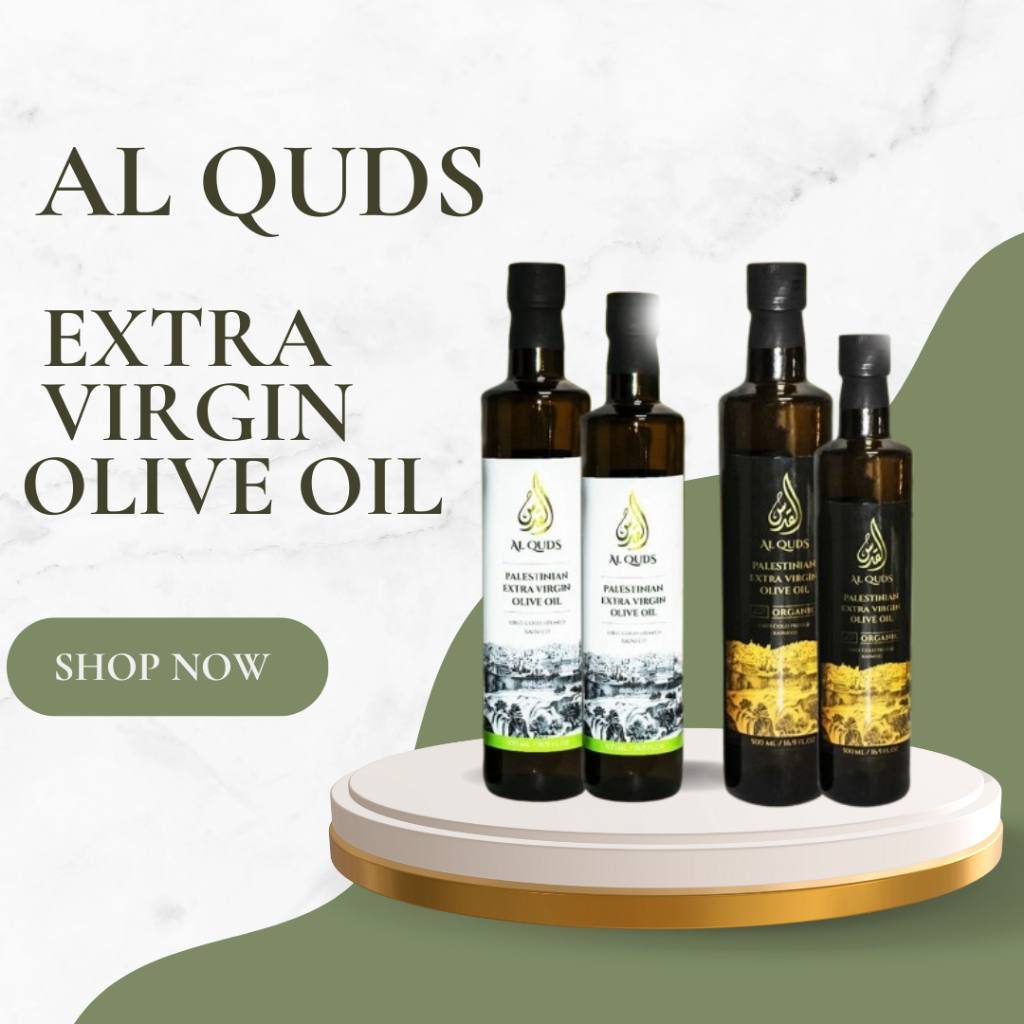 [ALQUDS] Minyak Zaitun Organik Palestine Al Quds 250ml | Organic Olive ...