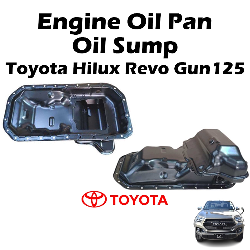 Toyota Hilux Revo Gun125 Engine Oil Pan / Oil Sump | Shopee Malaysia