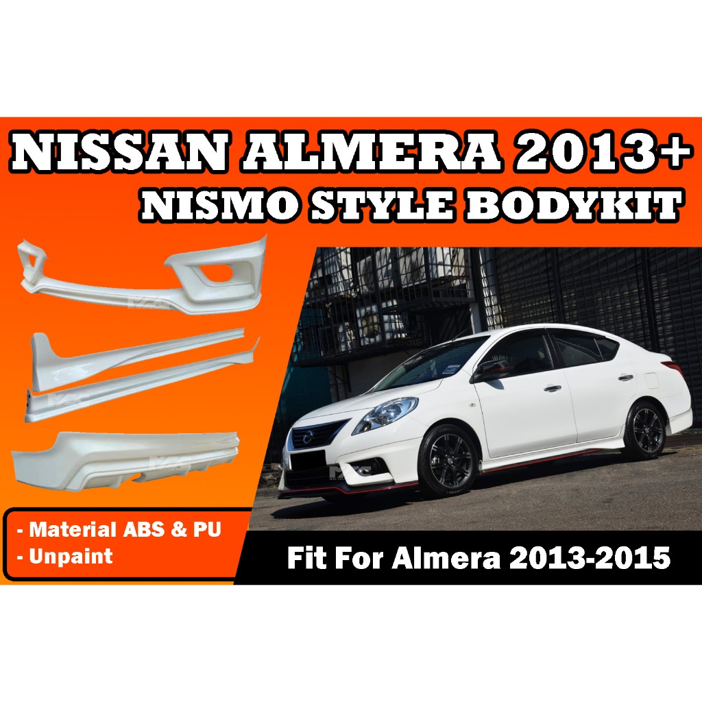 NISSAN ALMERA 2013 2014 2015 NISMO FULLSET BODYKIT ALMERA N17 NISMO ...
