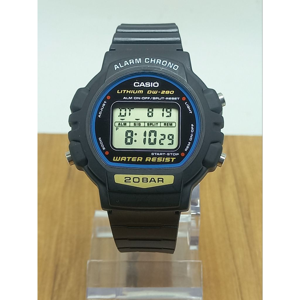 Casio DW-280 Vintage Digital Men Watch Rare | Shopee Malaysia