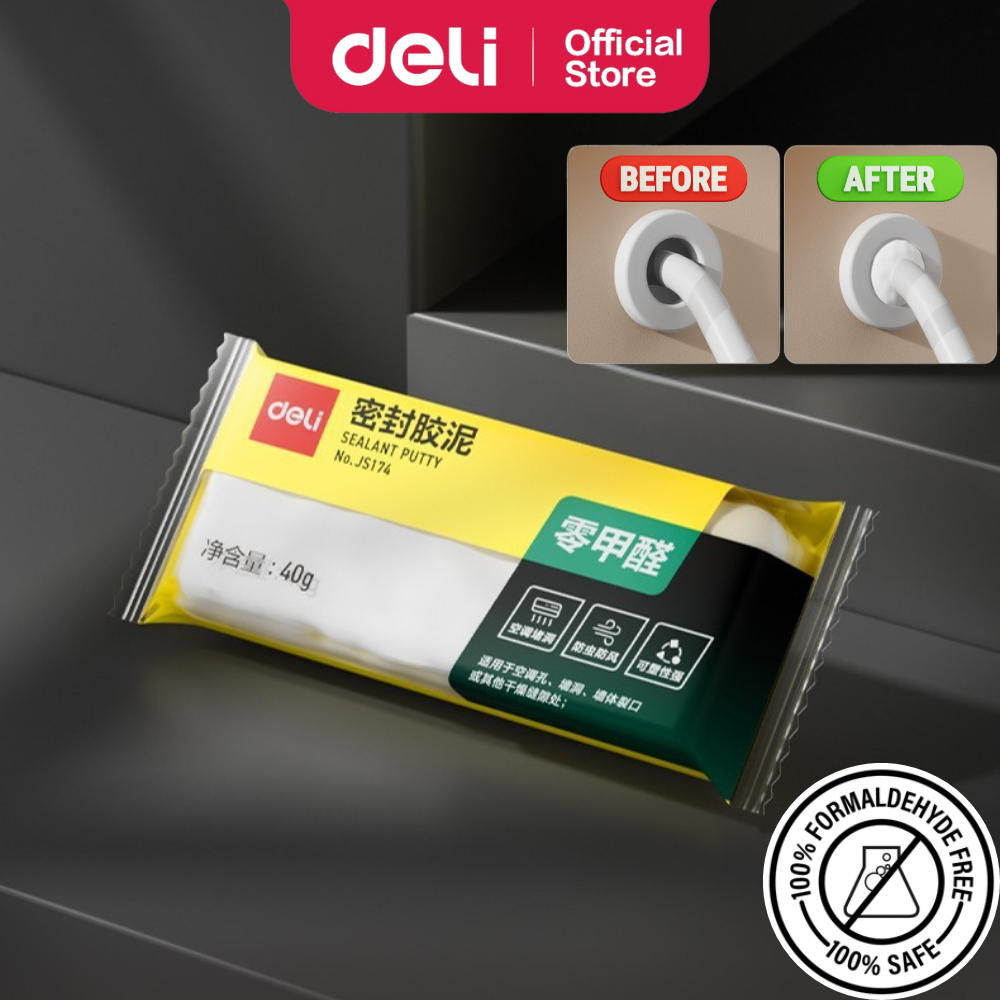 Deli Sealant Putty Mud Waterproof Filler Cement Air Conditioners Wall ...