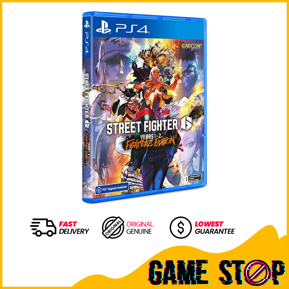 PlayStation PS4 Street Fighter 6 Years 1-2 Fighter Edition Chinese ...