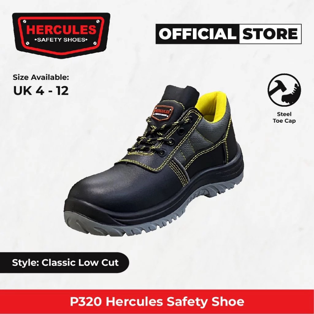 Kasut Keselamatan HERCULES P320 Safety Shoes | Shopee Malaysia