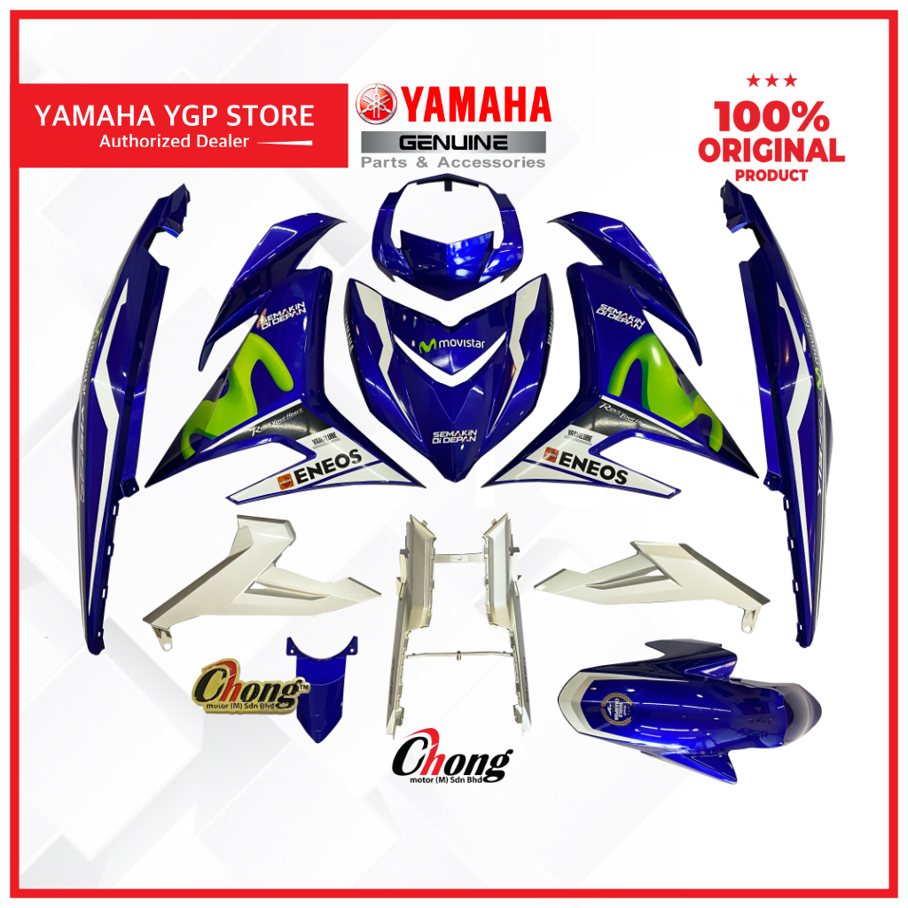 Yamaha Y15ZR Ysuku V1 Body Cover Set & Sticker & Stripe Gred AAA ...
