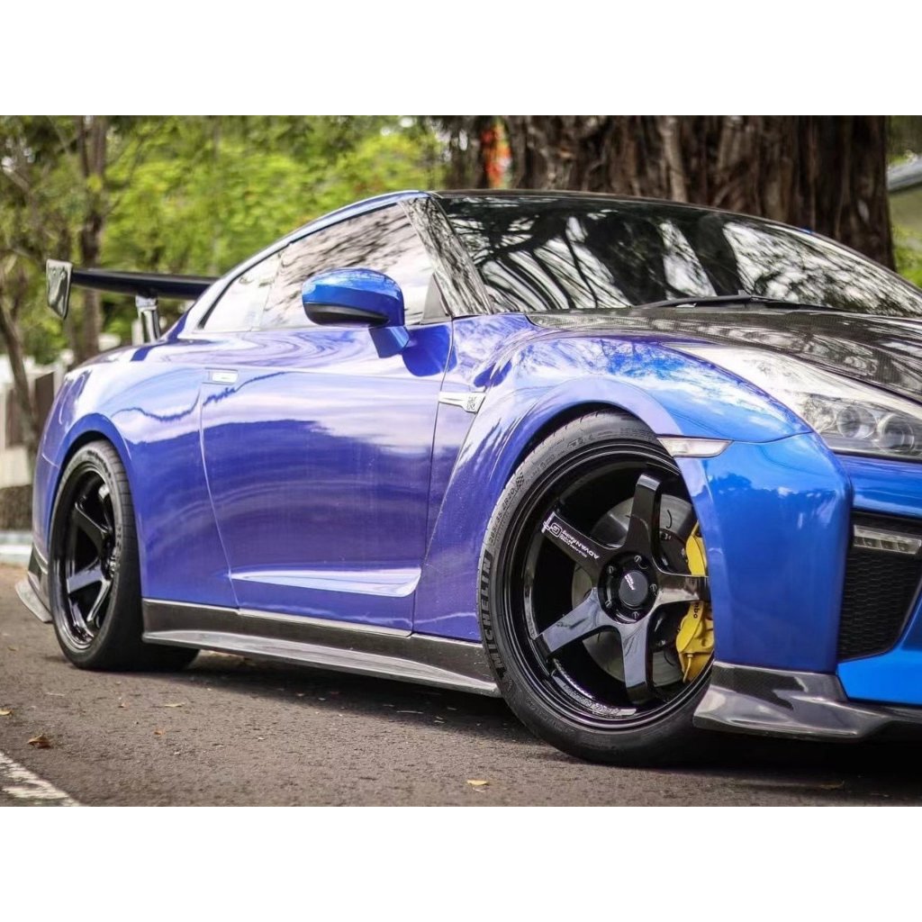 Nissan GTR R35 Nismo Side Skirt Carbon G1464 | Shopee Malaysia