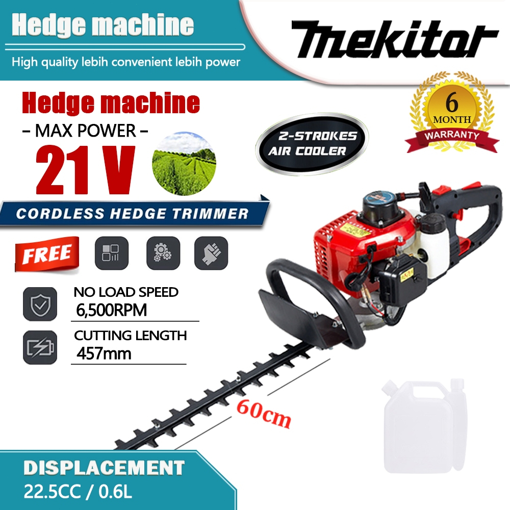 Mekitor 22.5cc Hedge Grass Trimmer Petrol Machine Mesin Rumput Gunting ...
