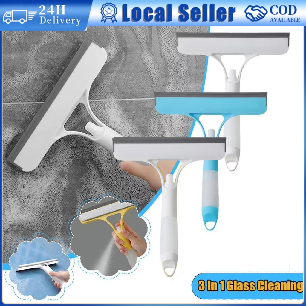 3 in 1 Multipurpose Window Cleaner Wiper Window Wiper Double Sided ...