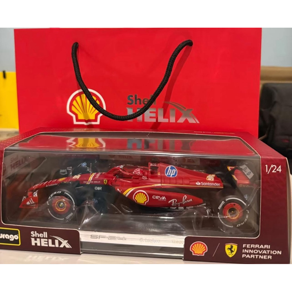 Shell Helix x Ferrari F1 SF-24 Model Car Limited Edition | Shopee Malaysia