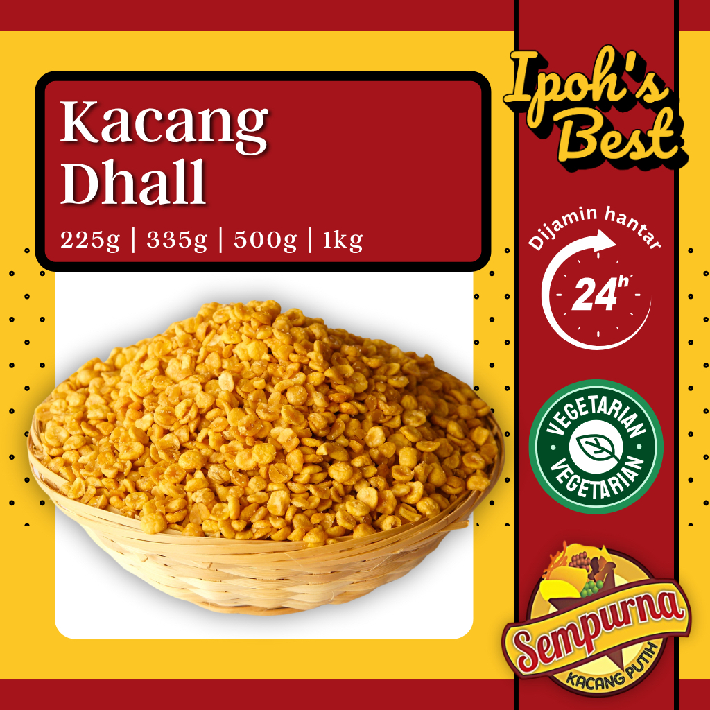 Sempurna Ipoh Buntong (KACANG DHALL) Snek Muruku dan Kacang Putih ...
