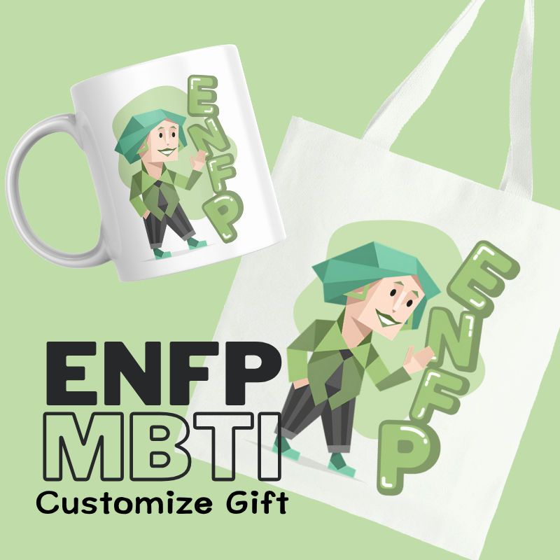 MBTI ENFP Customize Mug Tote Bag Gift Hadiah Birthday Graduation ...