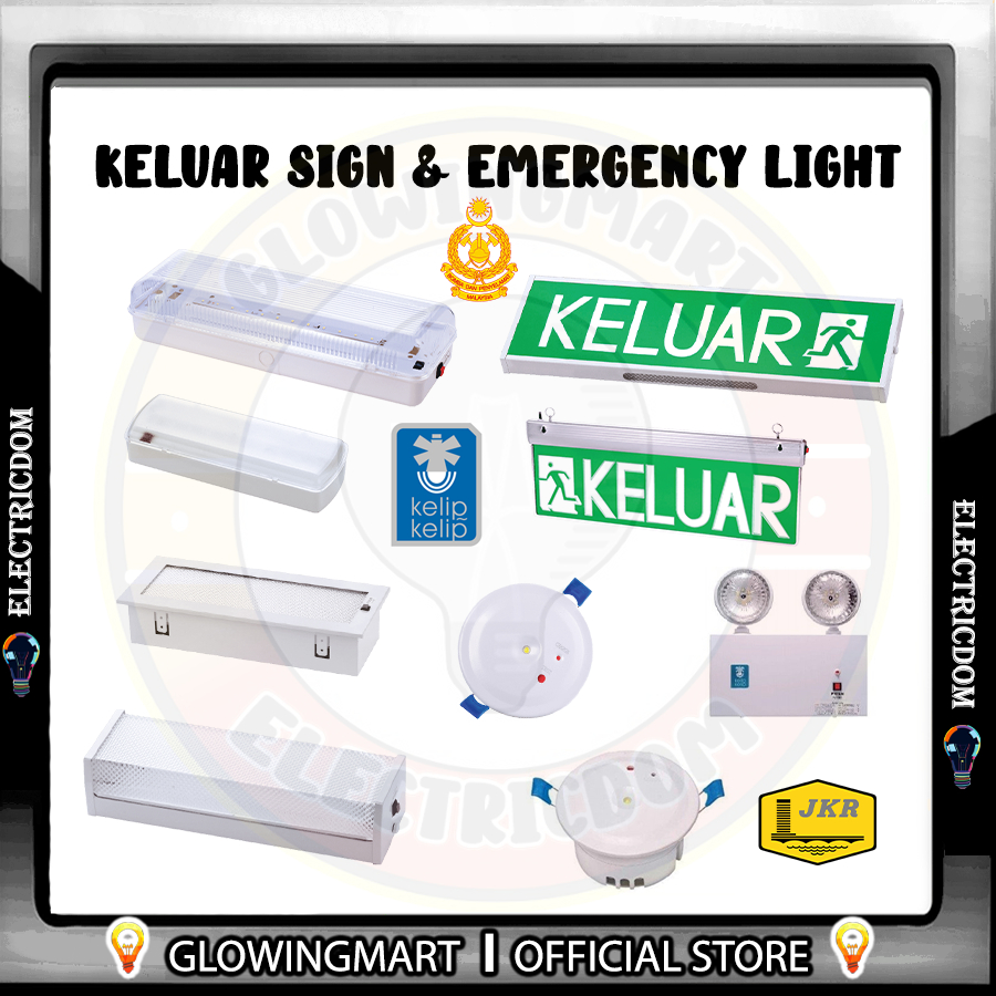 KELIP-KELIP BE1ST(SIRIM & BOMBA APPROVED & JKR) LAMPU KECEMASAN DAN ...