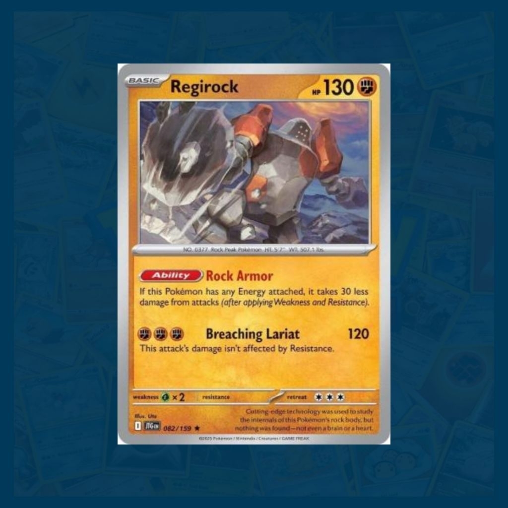 Regirock (082/159) Rare | Journey Together I Pokemon TCG Card | Shopee ...