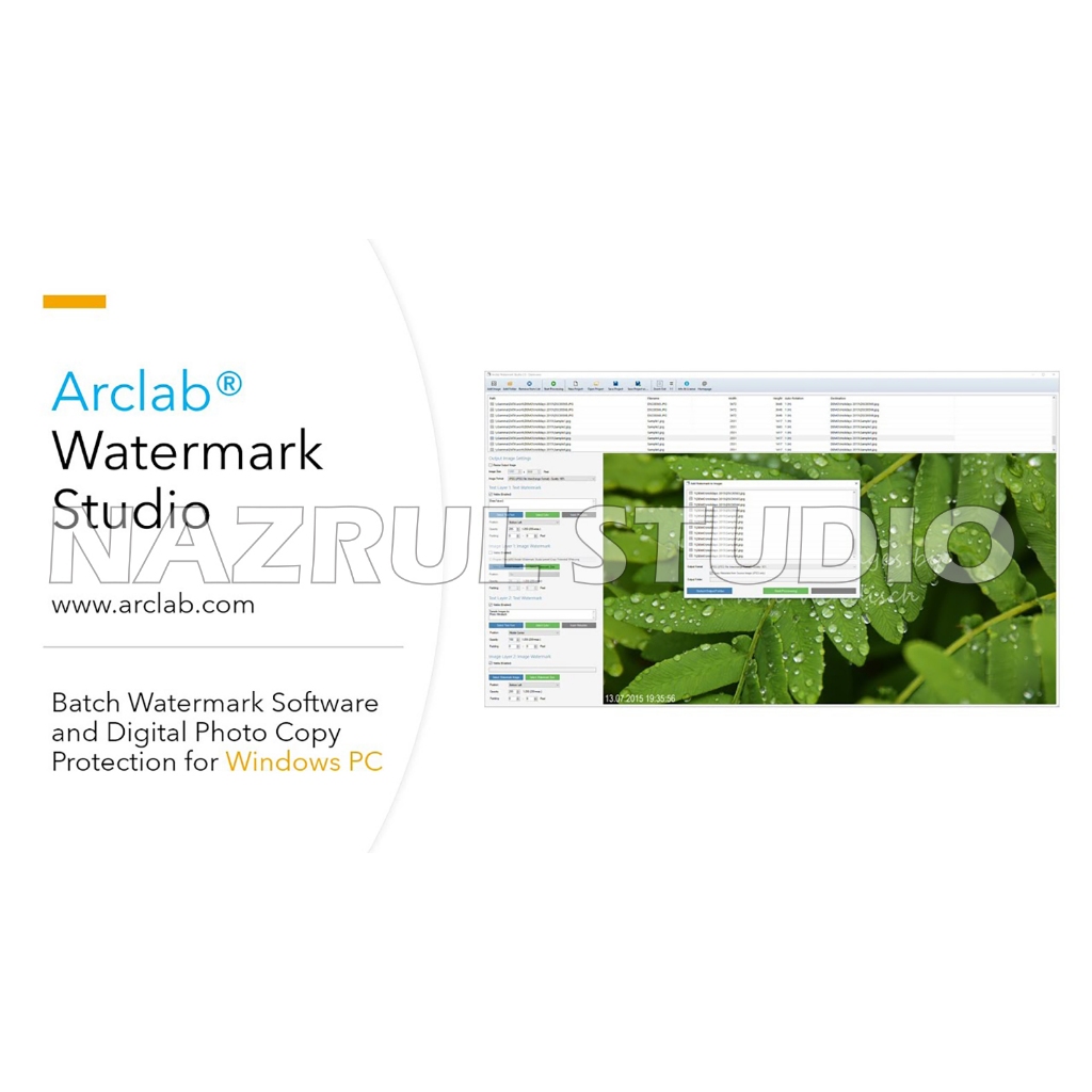 Arclab Watermark Studio 4.4 Full Version Crack | Shopee Malaysia