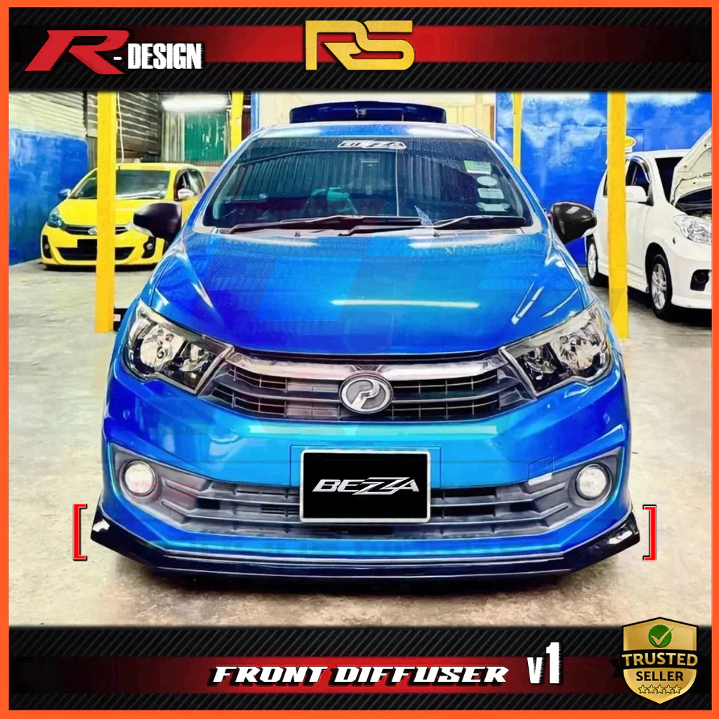 🏁READY STOCK🏁🇲🇾R-DESIGN🇲🇾 Perodua Bezza Tahun * 2016 ~ 2019 * PU Front ...