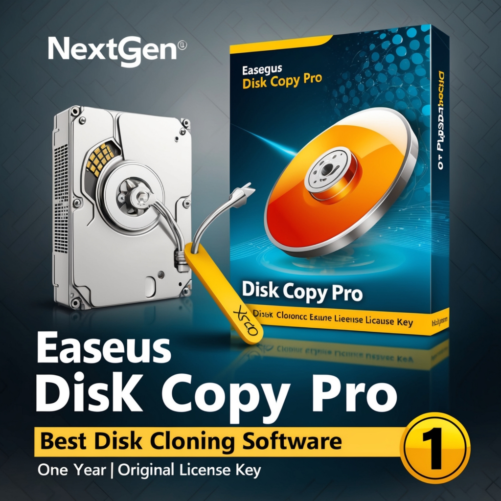 (NextGen) Disk Copy Pro | Easeus Disk Copy Pro | Best Disk Copy Software (1 year Original ...