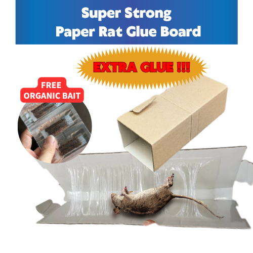 Premium Paper Rat Glue Board/ Super Strong Glue/Paper Trap for Rodent ...