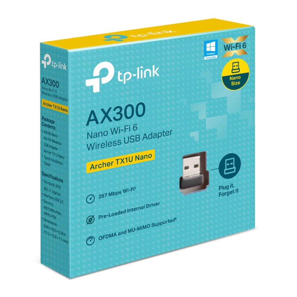 TP-LINK ARCHER TX20U / ARCHER TX20U NANO / ARCHER TX1U NANO / ARCHER ...