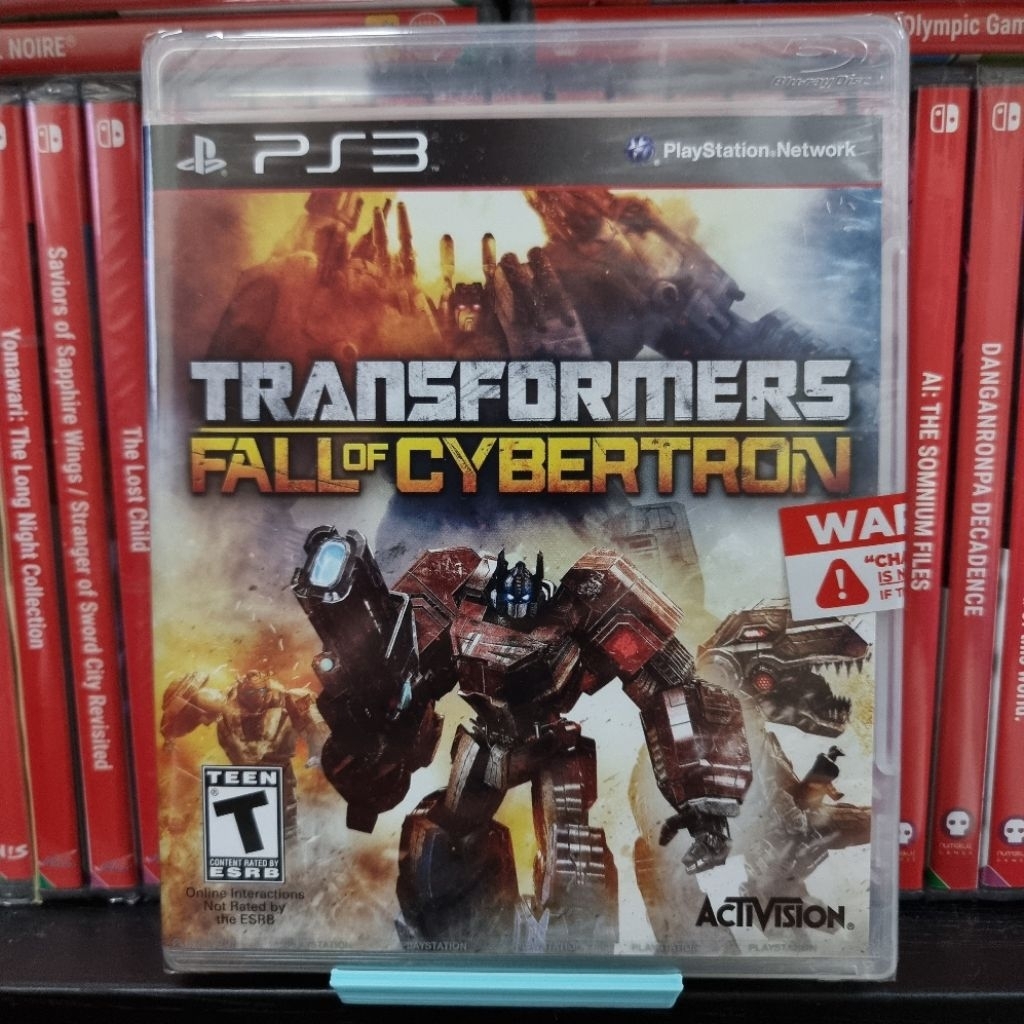 *NEW* Transformers: Fall of Cybertron PS3 Playstation 3 *R3 English Ver ...
