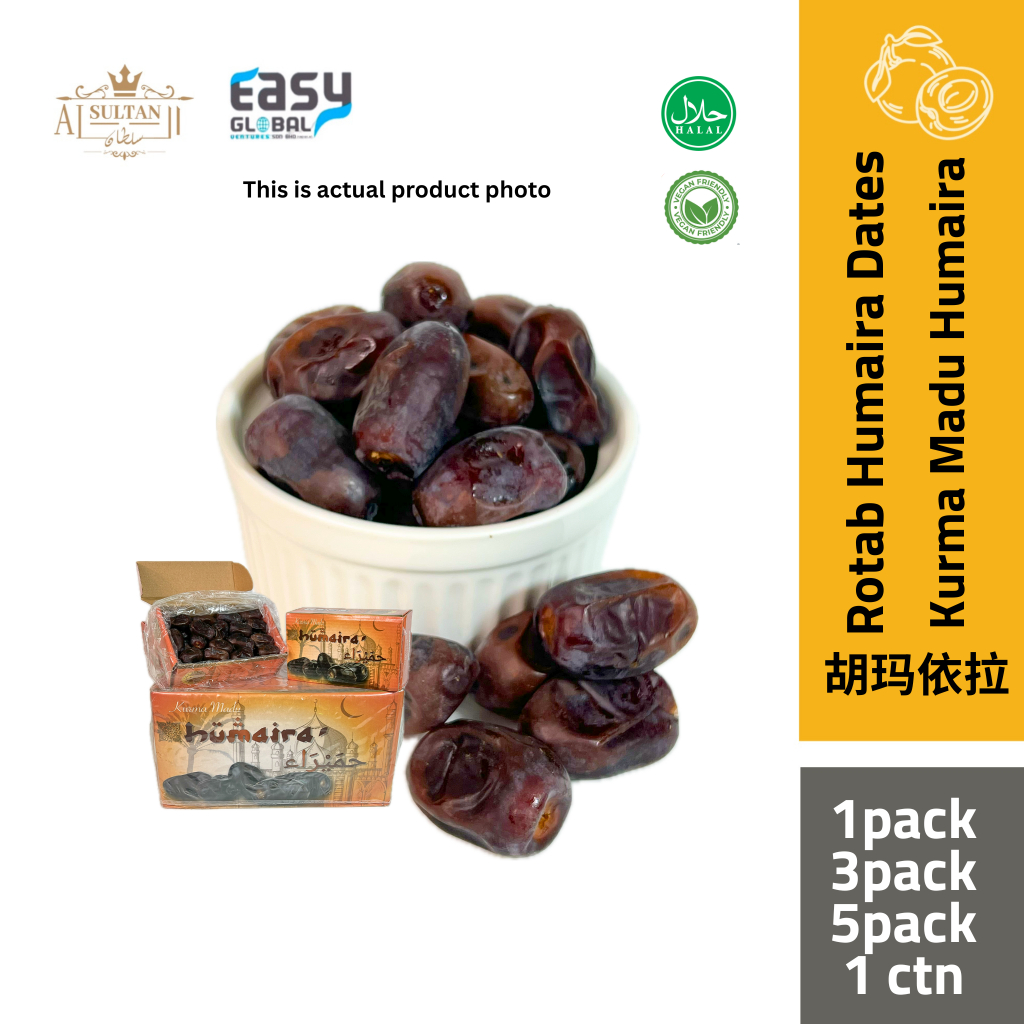 Humaira Rotab Mozaffati Dates | Kurma Rotab Madu Iran 550g +/- 50g ...