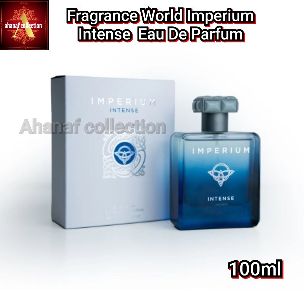 Fragrance World Imperium Intense 100 ml Eau De Parfum Fresh scent ...