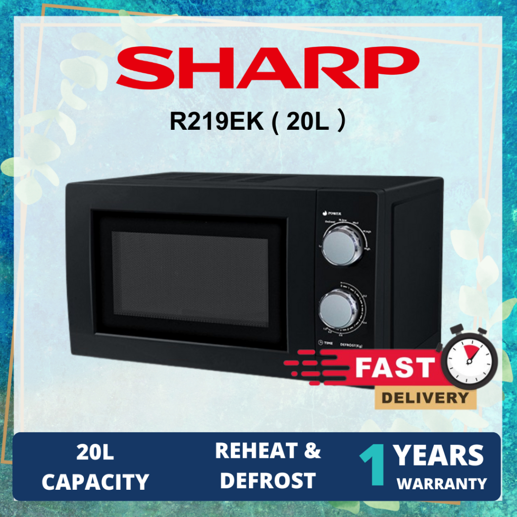 FAST SHIPPING 】Sharp Microwave Oven / Basic/ Grill ( R219EK , R207EK ...