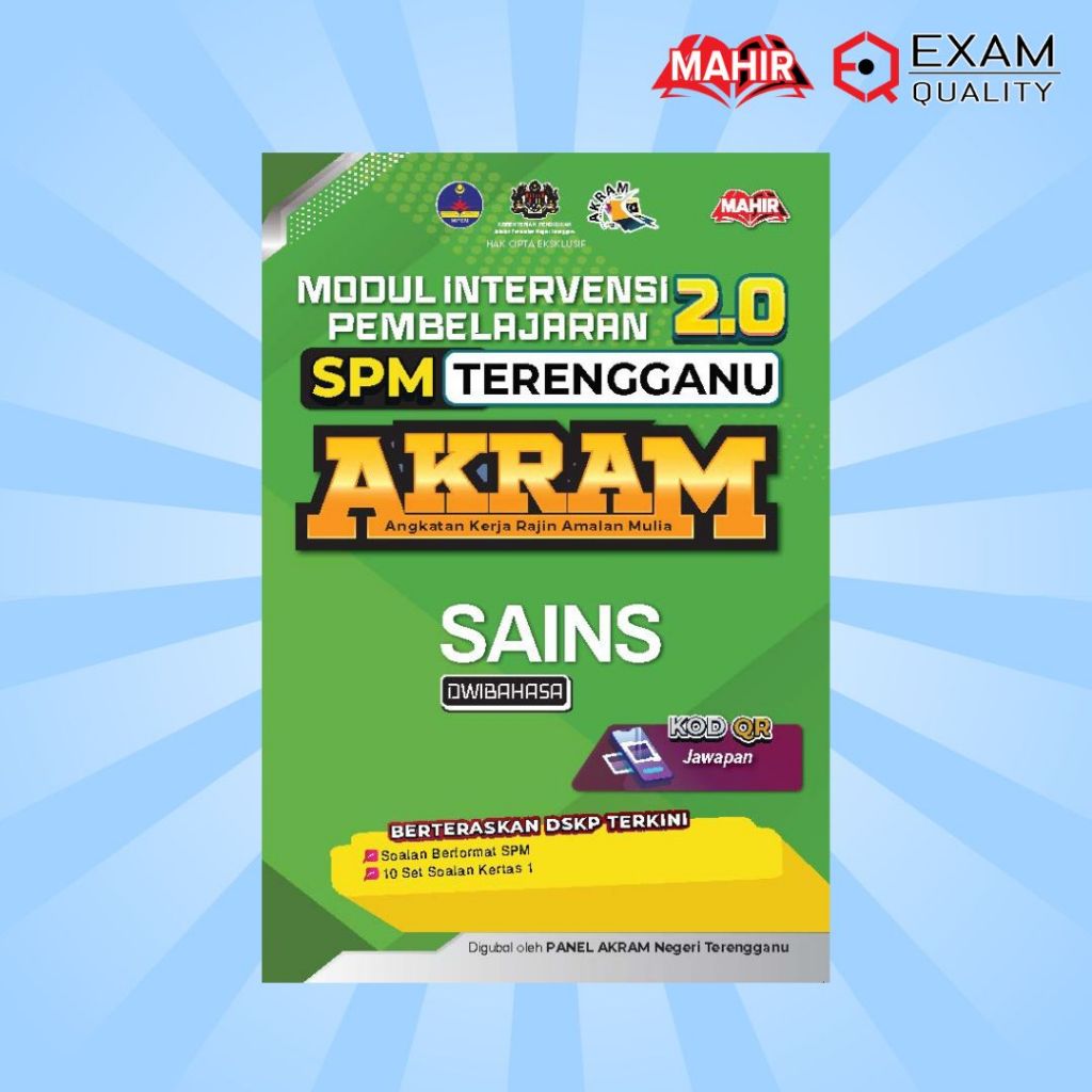 [MAHIR] Modul Intervensi Pembelajaran 2.0 SPM Terengganu AKRAM Sains ...