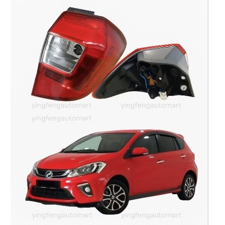 Original Perodua Myvi Gen3 2018-2021 Tail Lamp / Lampu Belakang (Body ...