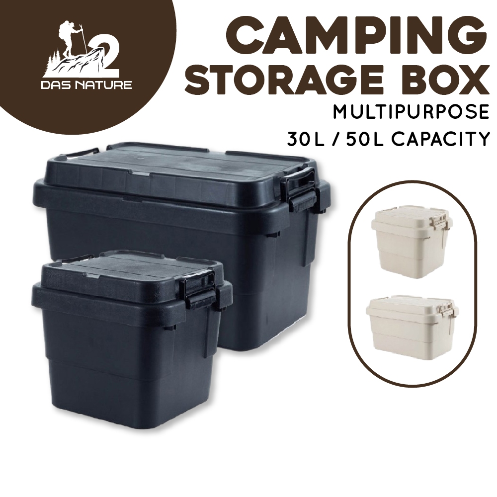 Storage Box Camping Multipurpos Storage Box Portable Box Heavy Duty Muji Design Outdoor Picnic ...