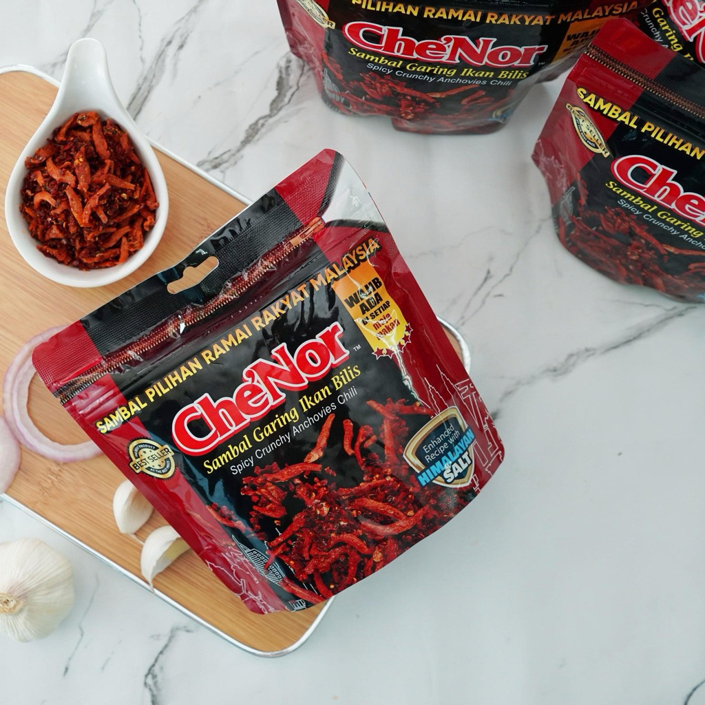 Sambal Garing Che Nor Pouch 50 gram | Shopee Malaysia