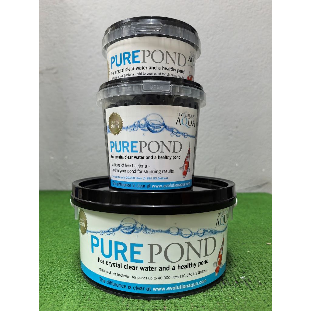 EVOLUTION AQUA PURE POND PurePond 500ml, 1L, 2L. Live Beneficial ...