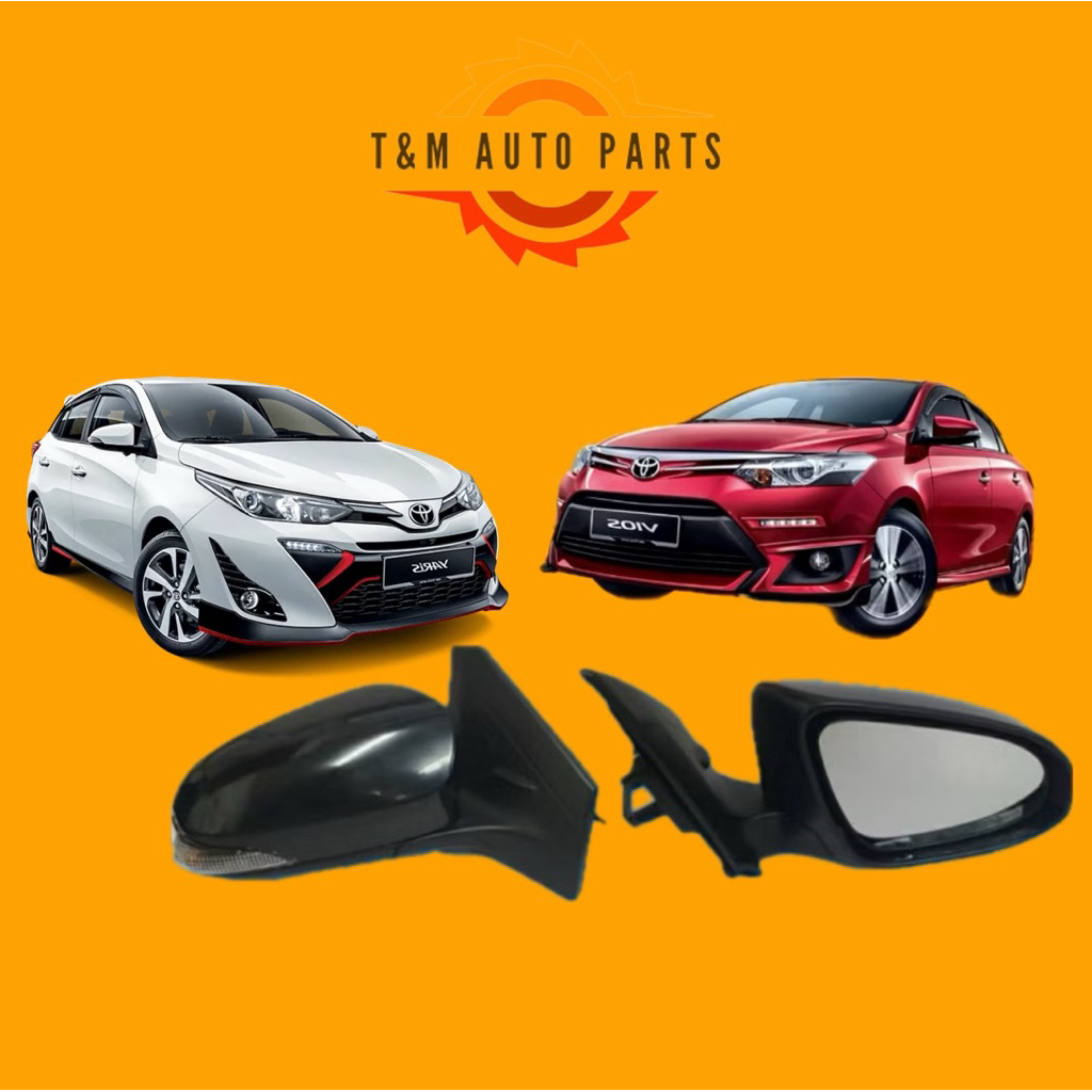 ORIGINAL TOYOTA VIOS 2013-2022 /YARIS 2019-2022 SIDE MIRROR 7WIRE ...
