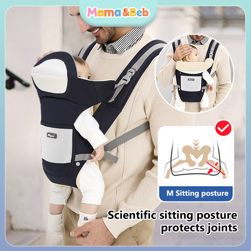 Baby Carrier Neonatal Ergonomics Fully Breathable Fabric Widen the ...
