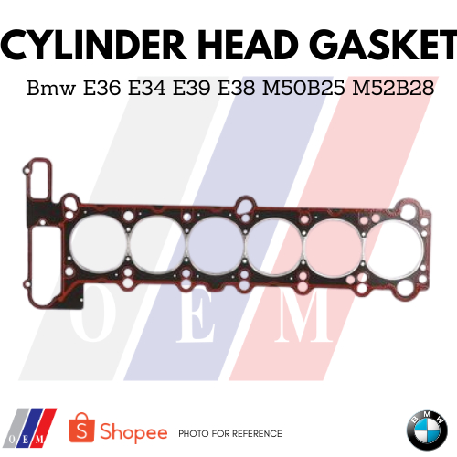OEM Cylinder Head Gasket Bmw E36 E34 E39 E38 M50B25 M52B28 | Shopee ...