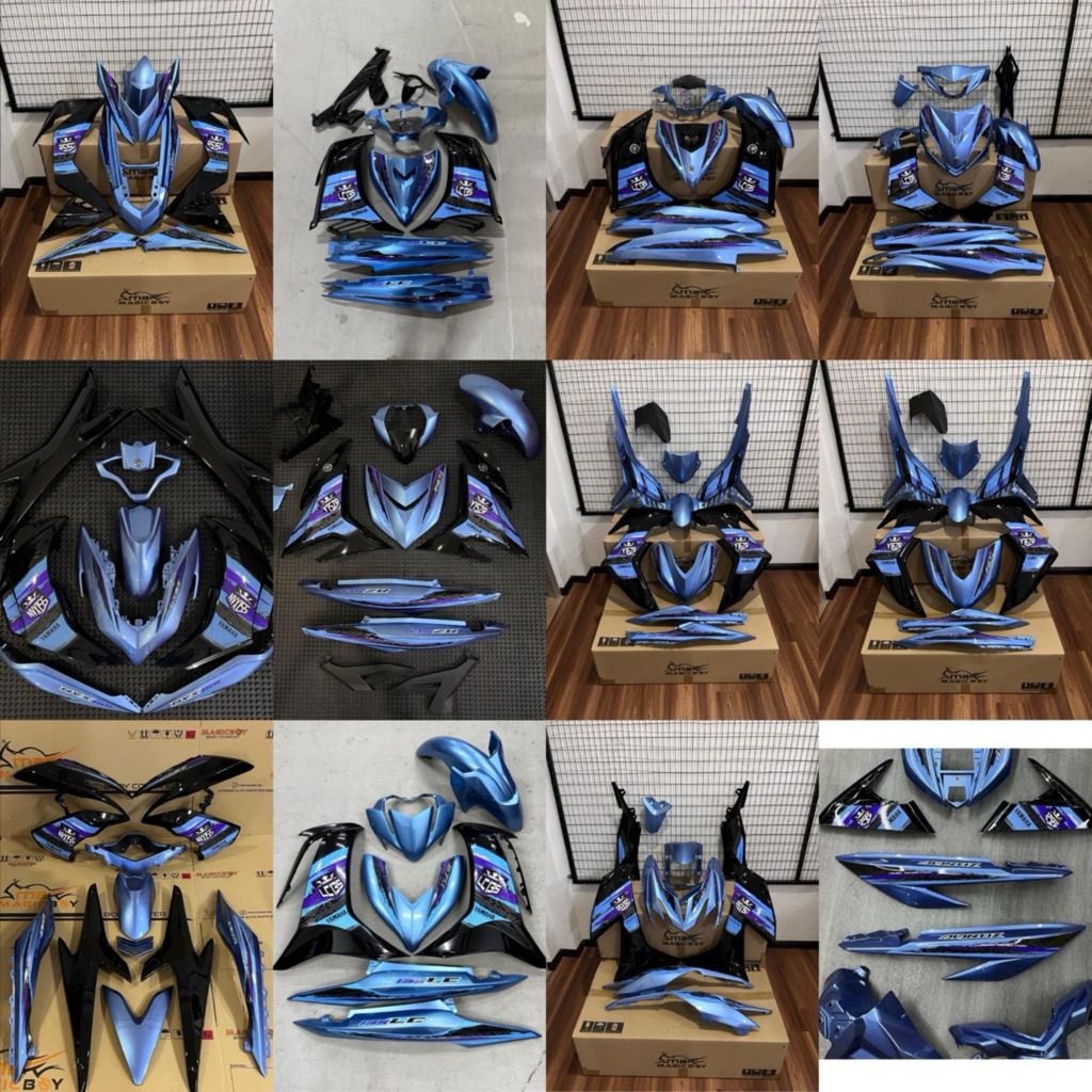 COVER SET Y15ZR Y16ZR LC135 RS150 NVX V1/V2 ADVANTIZ LAGENDA 115 FI ...