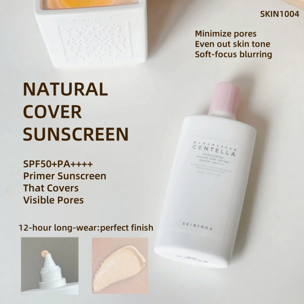 Madagascar Centella Poremizing SKIN1004 Velvet Finish Sunscreen 50ml ...