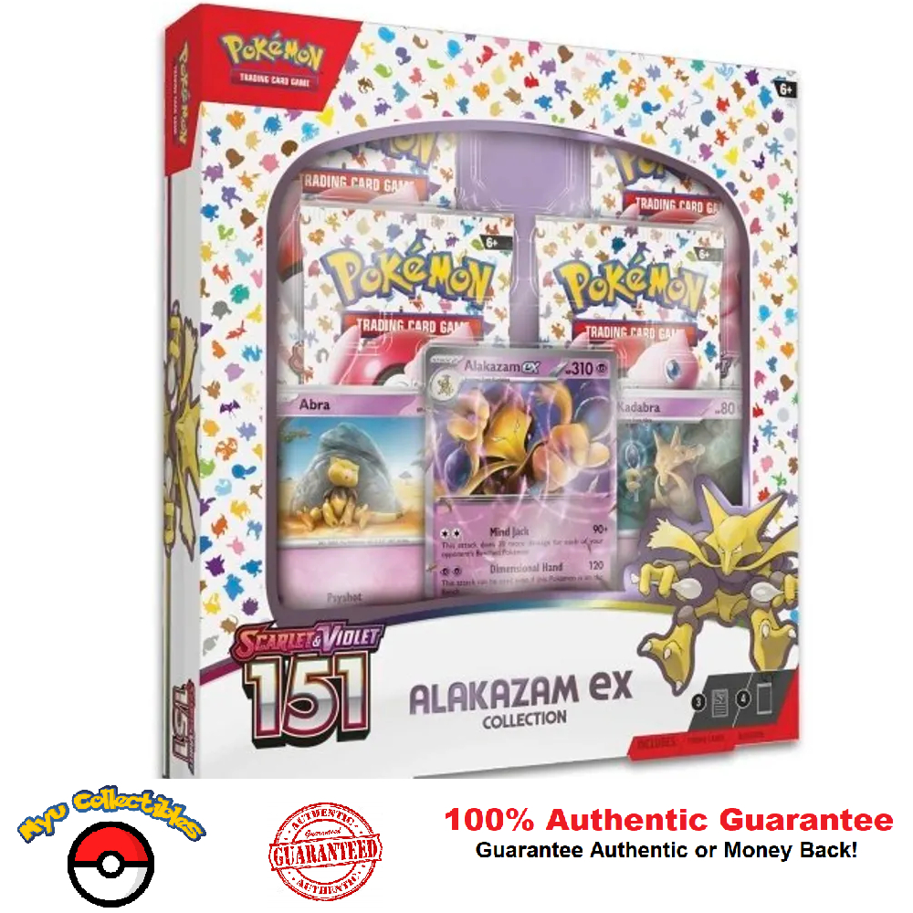 Pokemon TCG: Scarlet & Violet 151 Alakazam Ex Box | SV 3.5 Ex Box | Shopee Malaysia