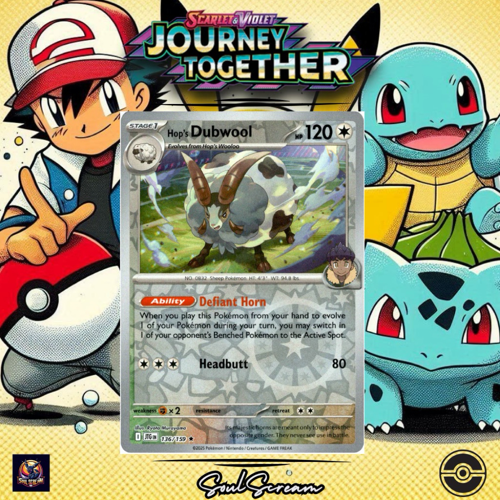 Pokemon TCG Hop’s Dubwool journey Together | Shopee Malaysia